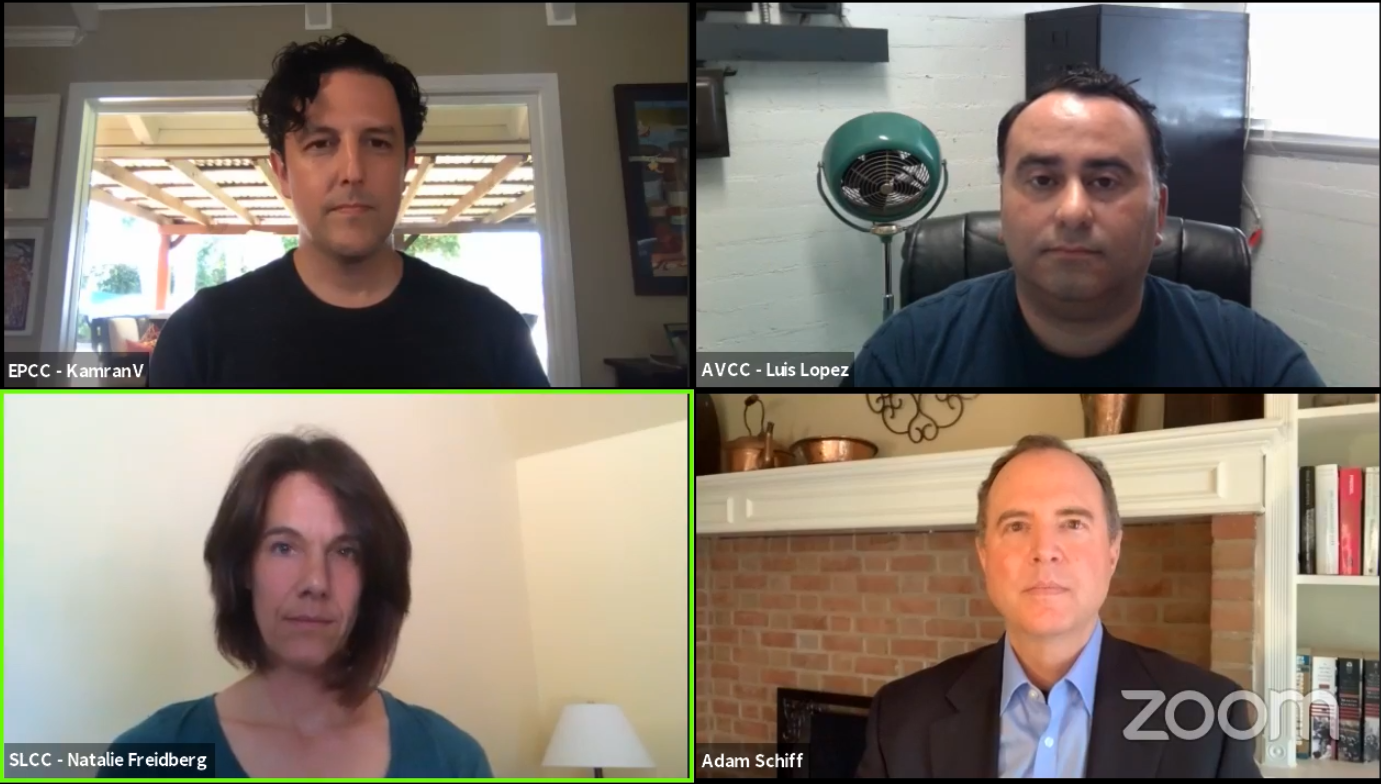 Facebook Live with Adam Schiff - Silver Lake Chamber of Commerce